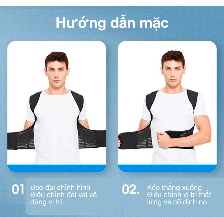 Các chuyên gia y tế Mỹ khuyên dùng-Đai điều chỉnh tư thế chuyên nghiệp ...